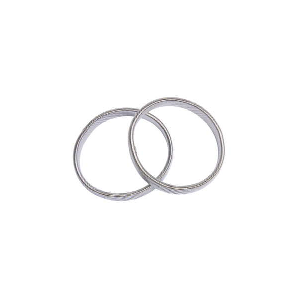 Silver Metal Sleeve Armband Set - Rebecca Thompson